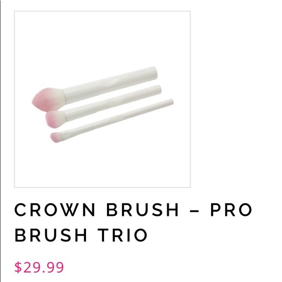 Crown | Makeup | Crown Pro Brush Trio | Poshmark